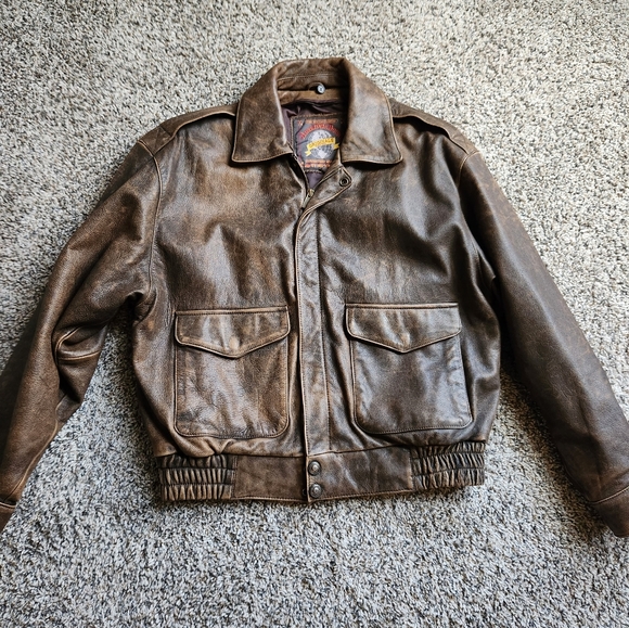 Wilsons Leather | Jackets & Coats | Wilsons Leather Vintage Bomber ...
